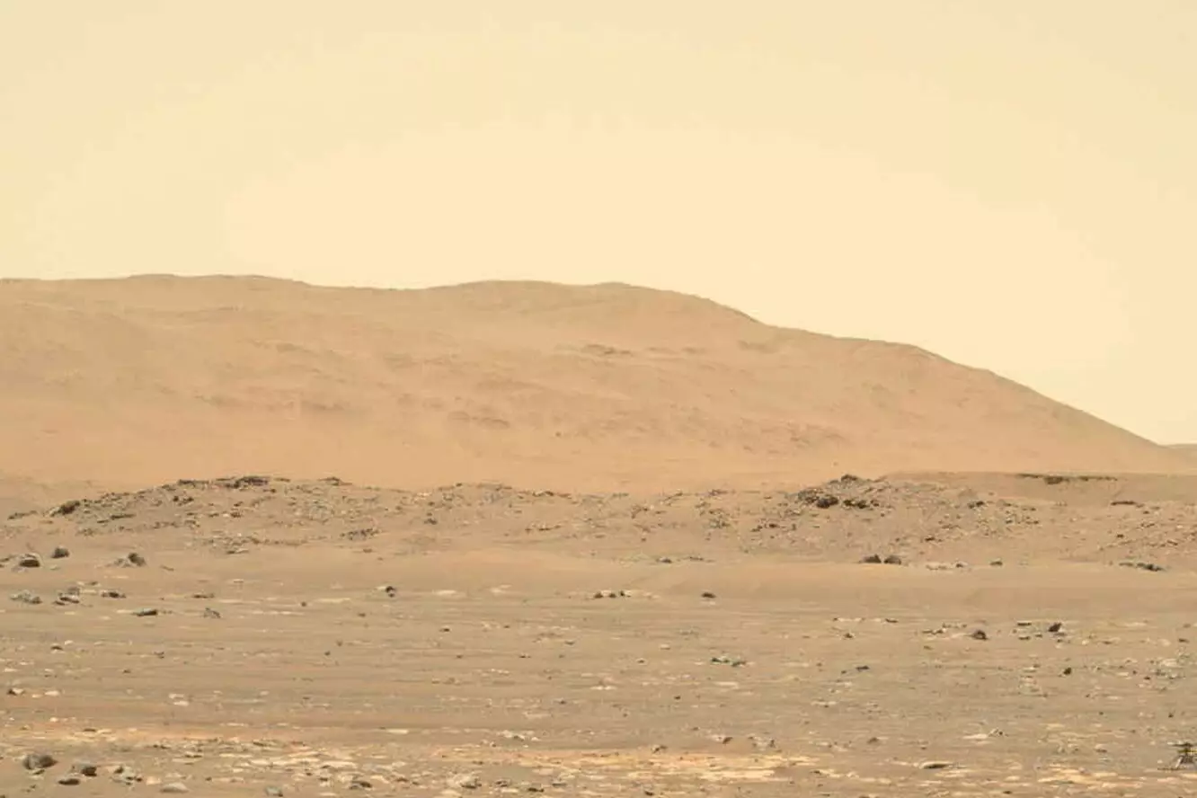 Ang Martian helicopter sa unang higayon napakyas sa paglupad