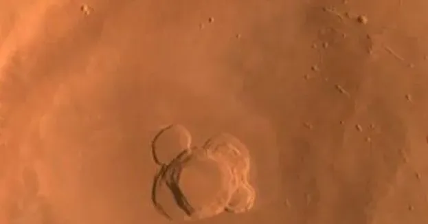 La sonda spaziale Tianwen-1 invia foto uniche del Pianeta Rosso sulla Terra