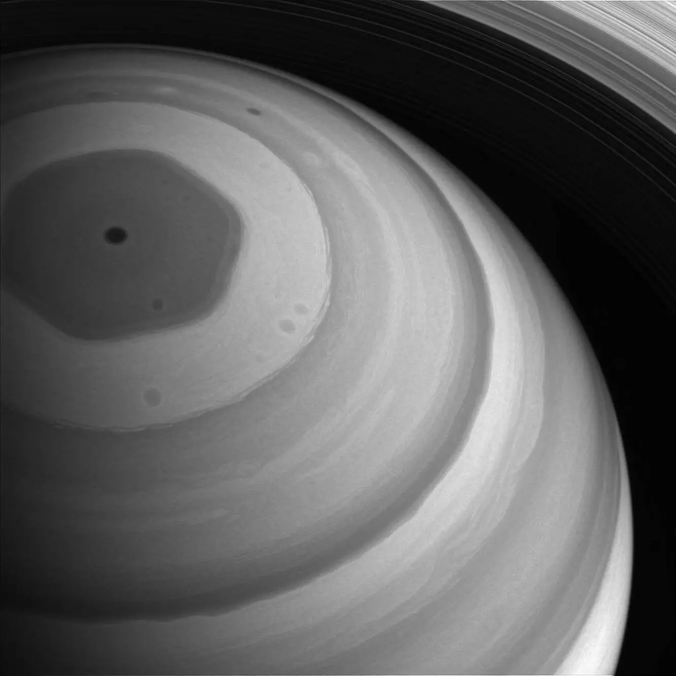 13 labākās Saturna fotogrāfijas: Cassini misijas gadadiena 41426_13