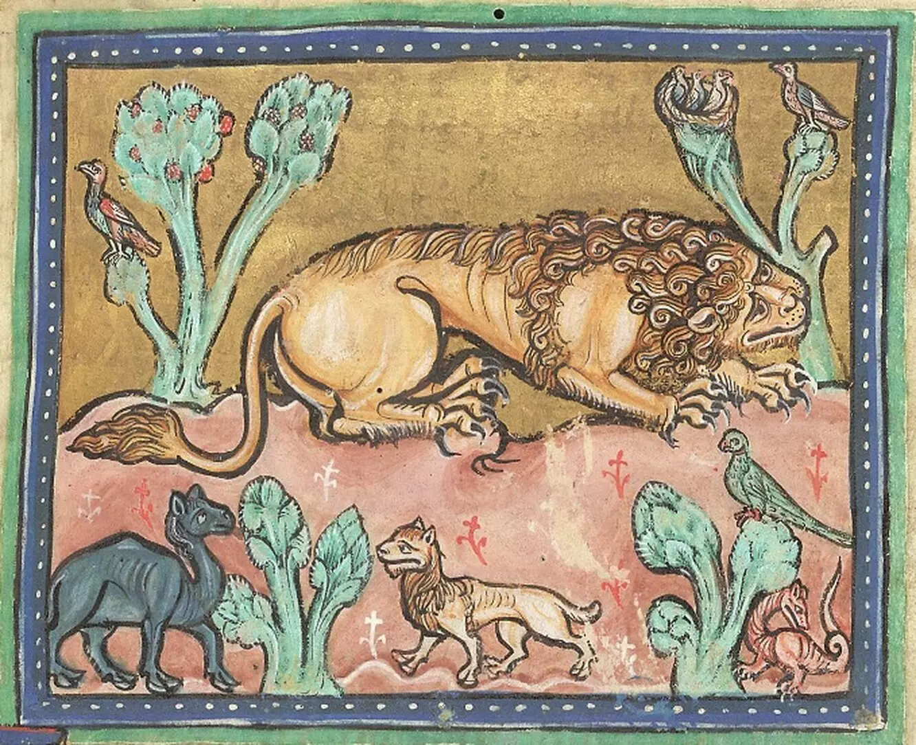 Animals ji Rochester Bestiary