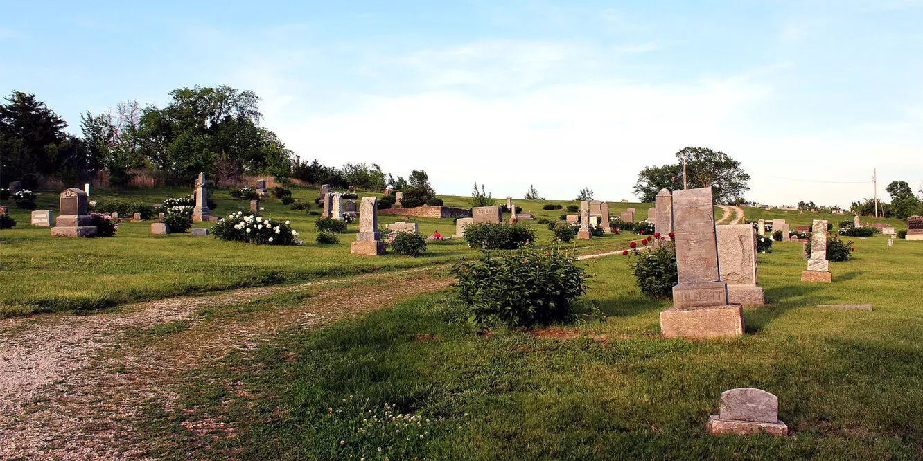 Silent Cemetery í Kansas (Bandaríkin)