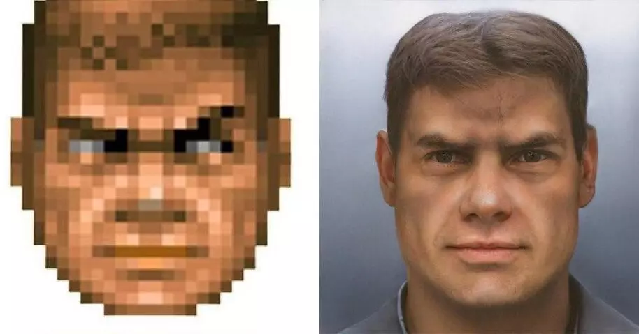 Əsl Doom qəhrəmanı necə görünərdi?