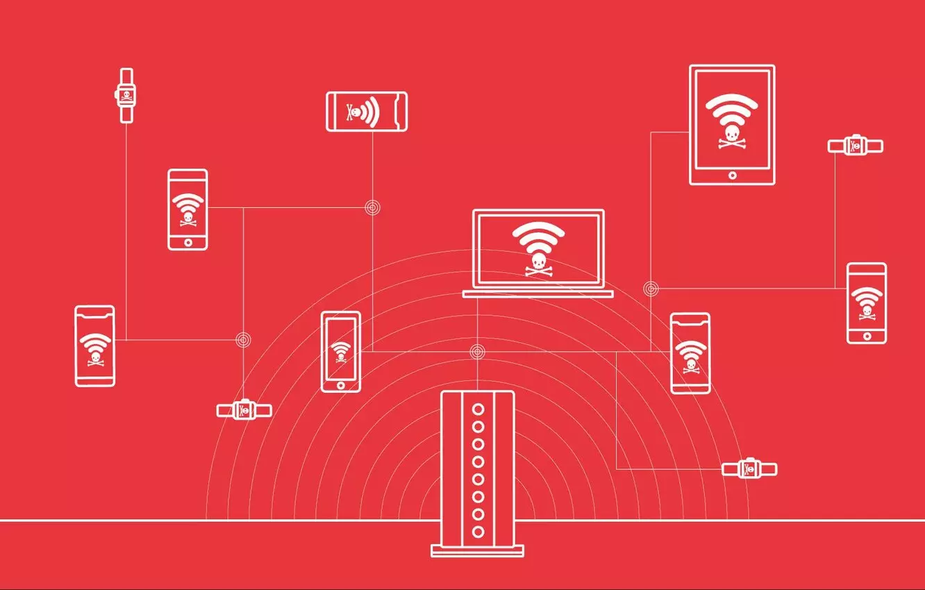 Wireless LANs waxay noqon kartaa goob dhab ah oo ay ku tarmaan fayrasyada iyo dabinada xogtaada shakhsi ahaaneed.