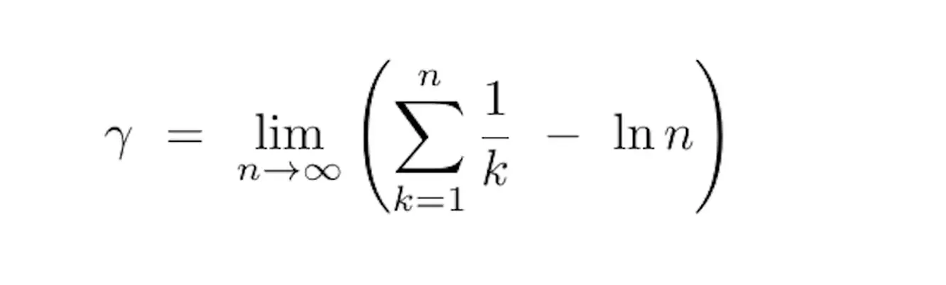 Euler-Mascheroni නියතය