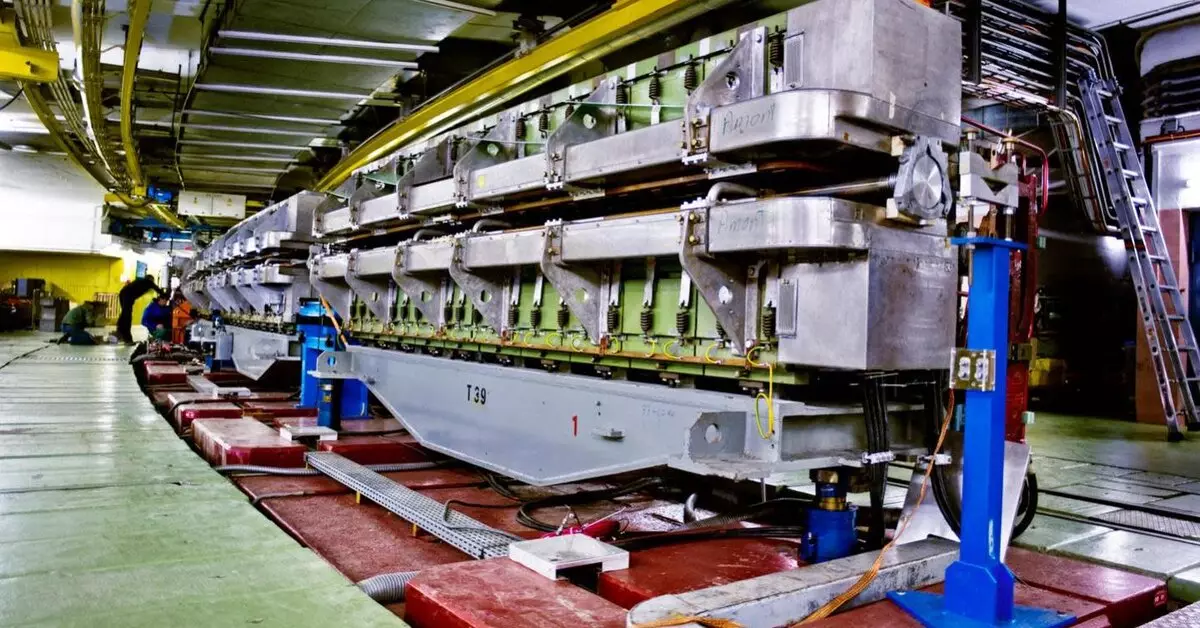 CERN Proton Synchrotron, ku ji bo LHC-ê pêş-lez dike, 60 salî ye.